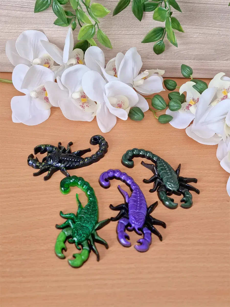 Resin Scorpions Assorted Colors - Open Window Crafts